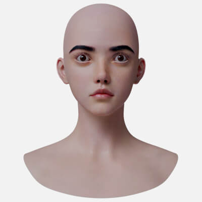 Asian Female Head With Unreal Metahuman Topology V4 - 3D Model by ...