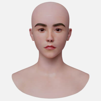 Asian Female Head With Unreal Metahuman Topology V1 - 3D Model by ...