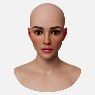 Female Head Mesh With Unreal Metahuman Topology V2 - 3D Model by ...