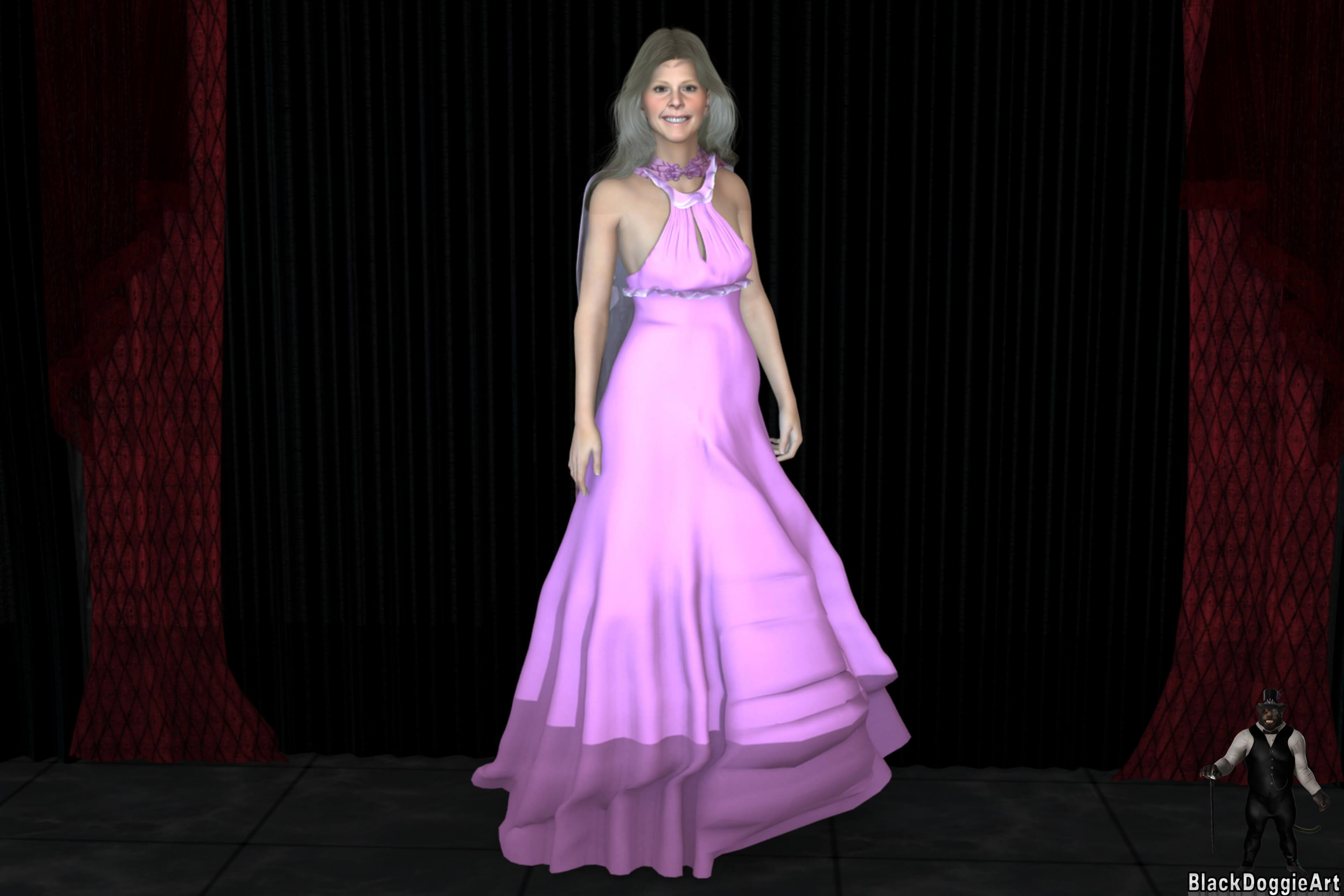 Bionic Woman 3D Render, Digital Art by StephenCoffman2012