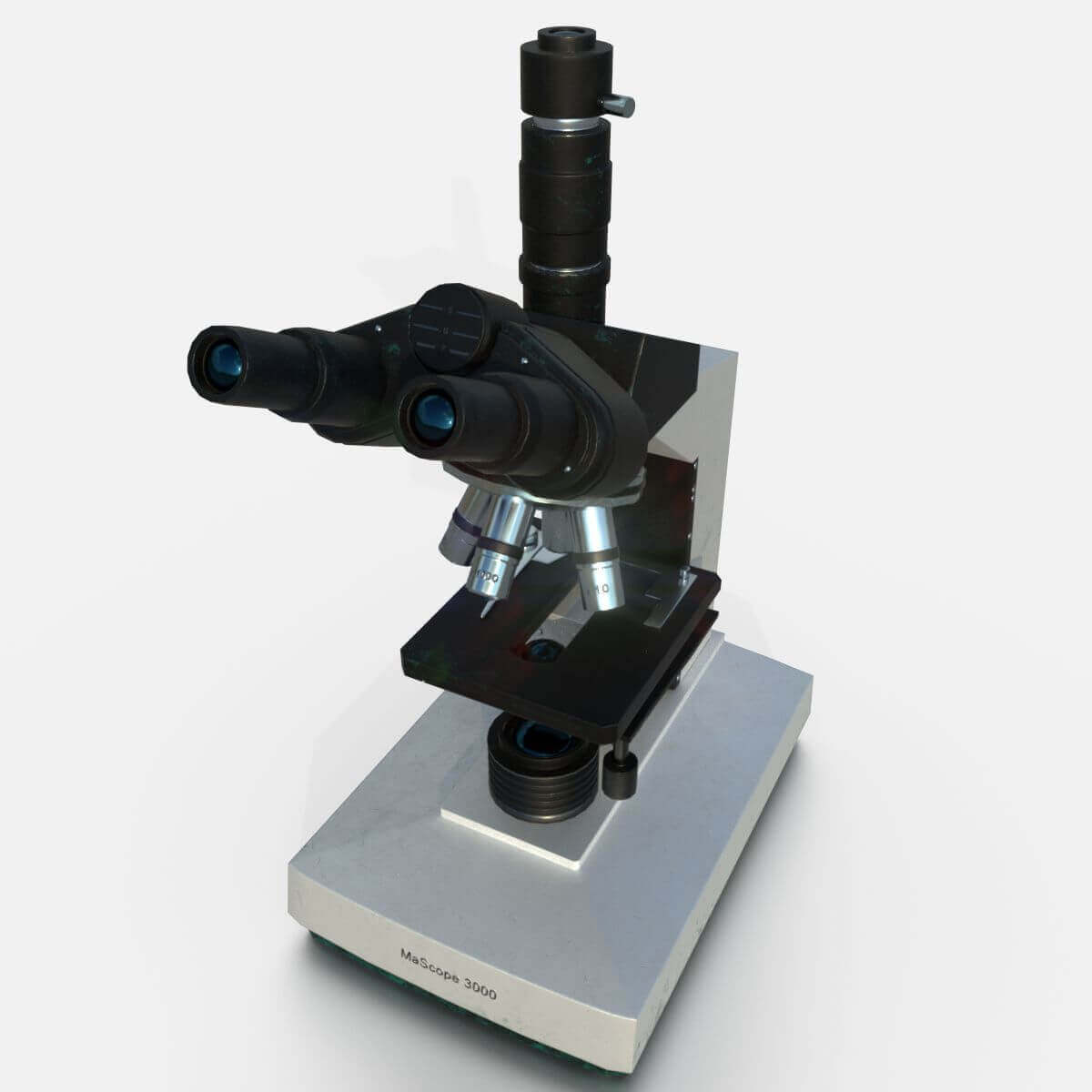 Microscope - 3D Model by StiloMA