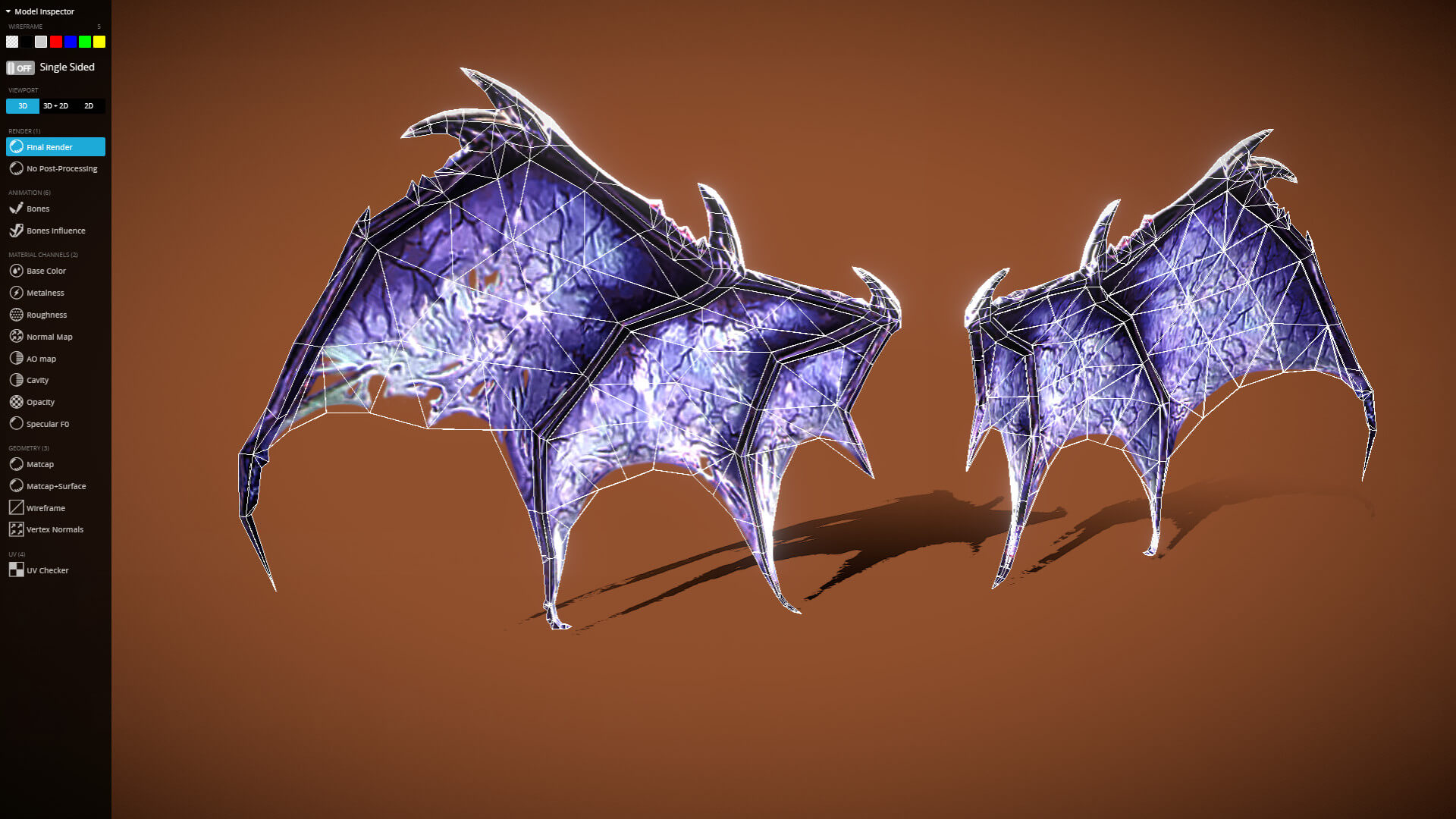 Angel Knight + Material Variations for Unity - 3D Model by stonelion7