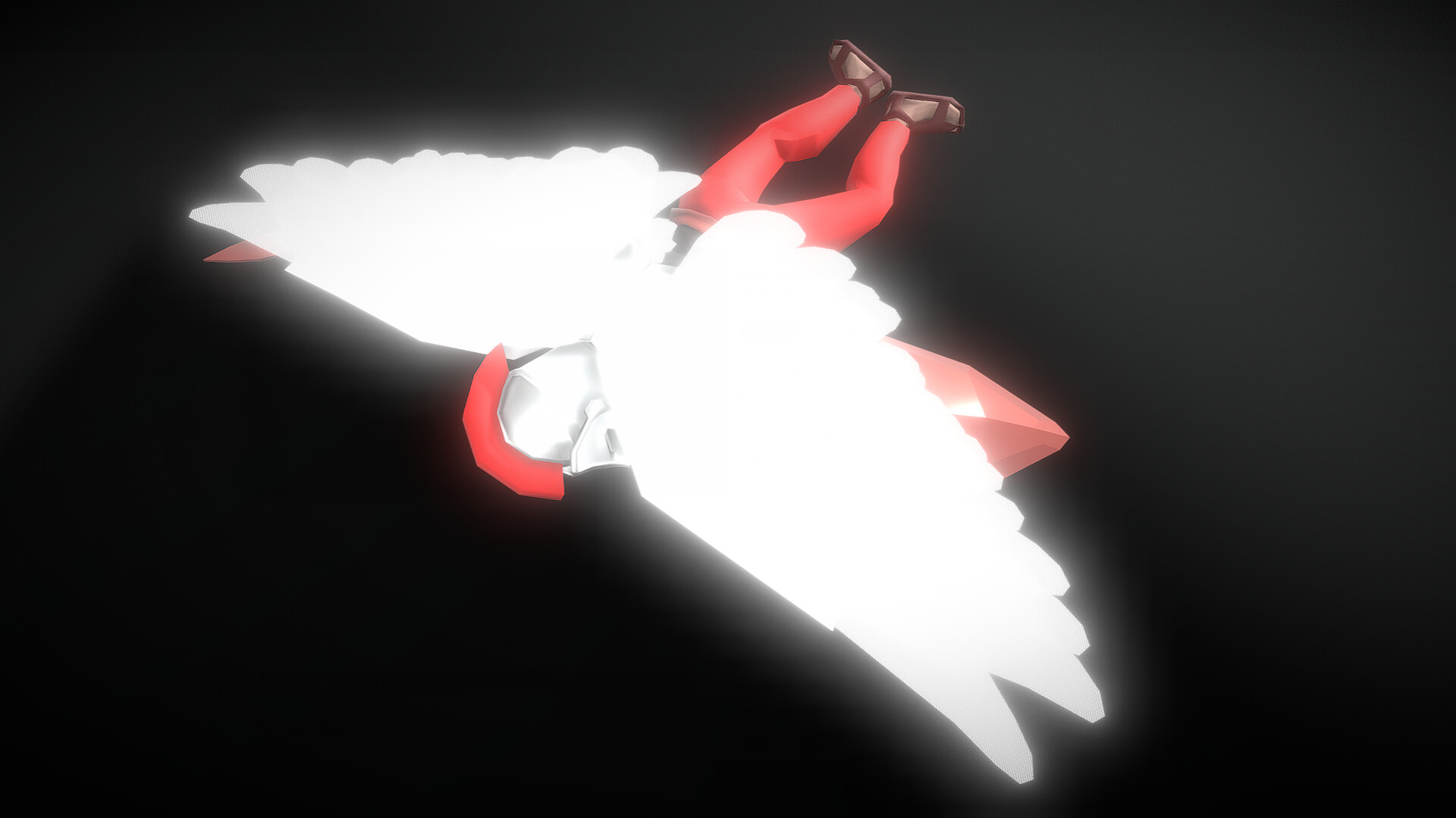 Animated Low Poly Angel Knight (To Unity) - 3D Model by stonelion7