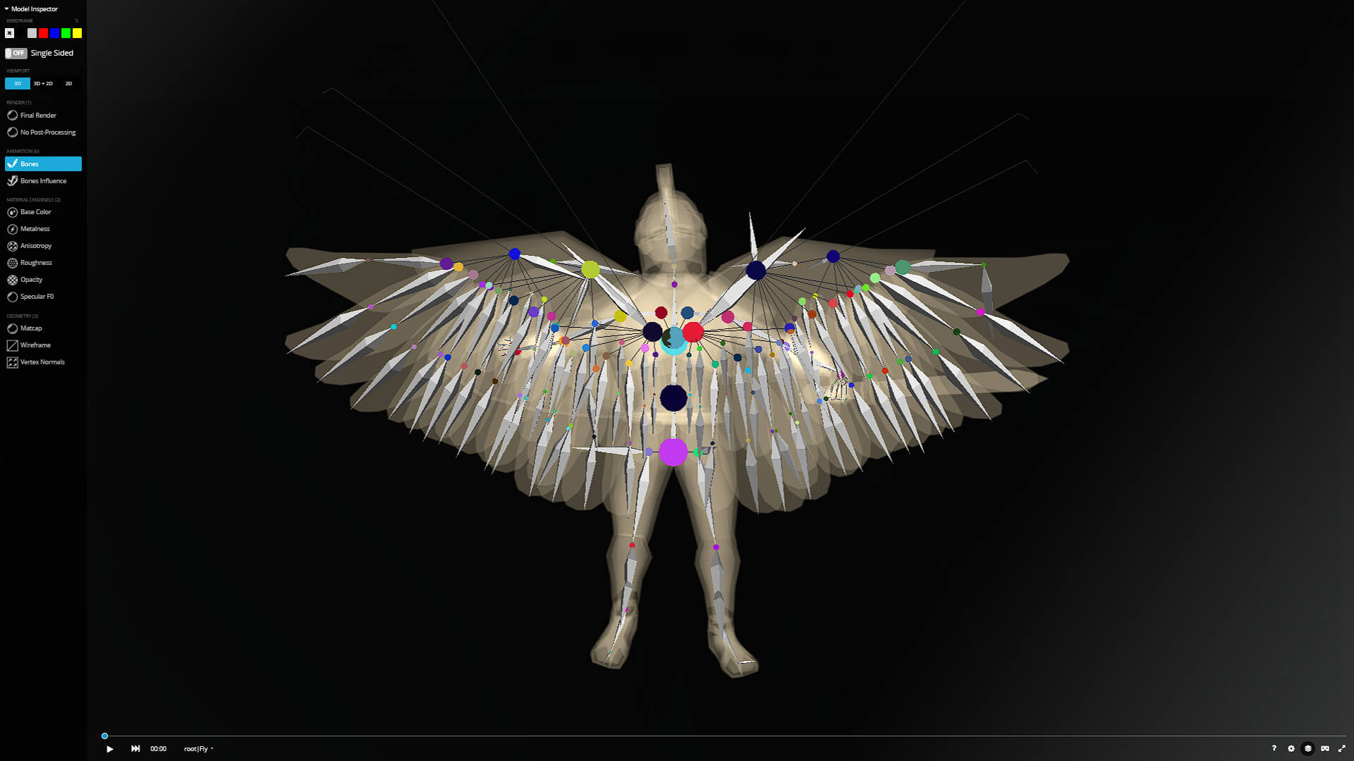 Animated Low Poly Angel Knight (To Unity) - 3D Model by stonelion7