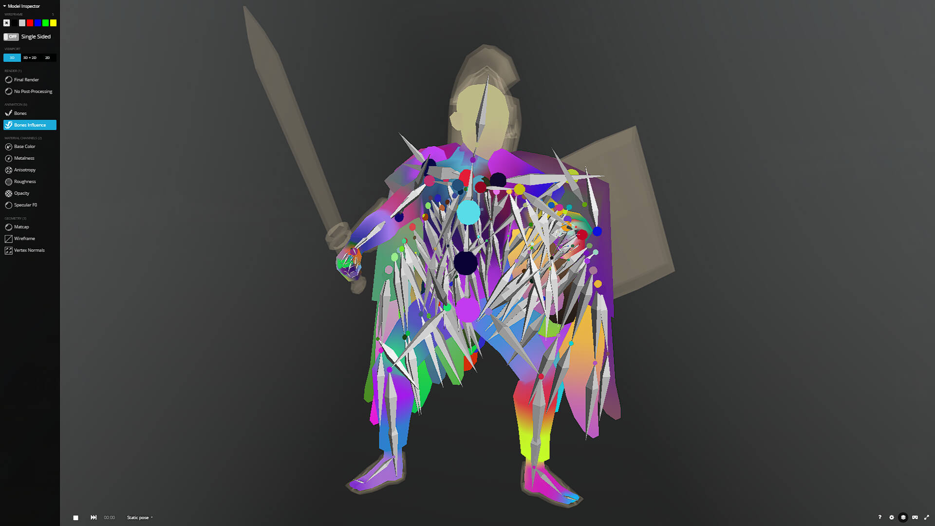 Animated Low Poly Angel Knight (To Unity) - 3D Model by stonelion7