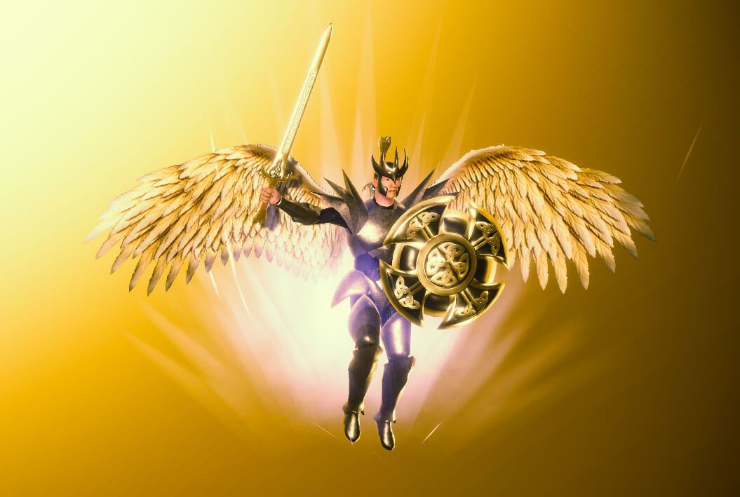 Angel Knight for Unity - 3D Model by stonelion7