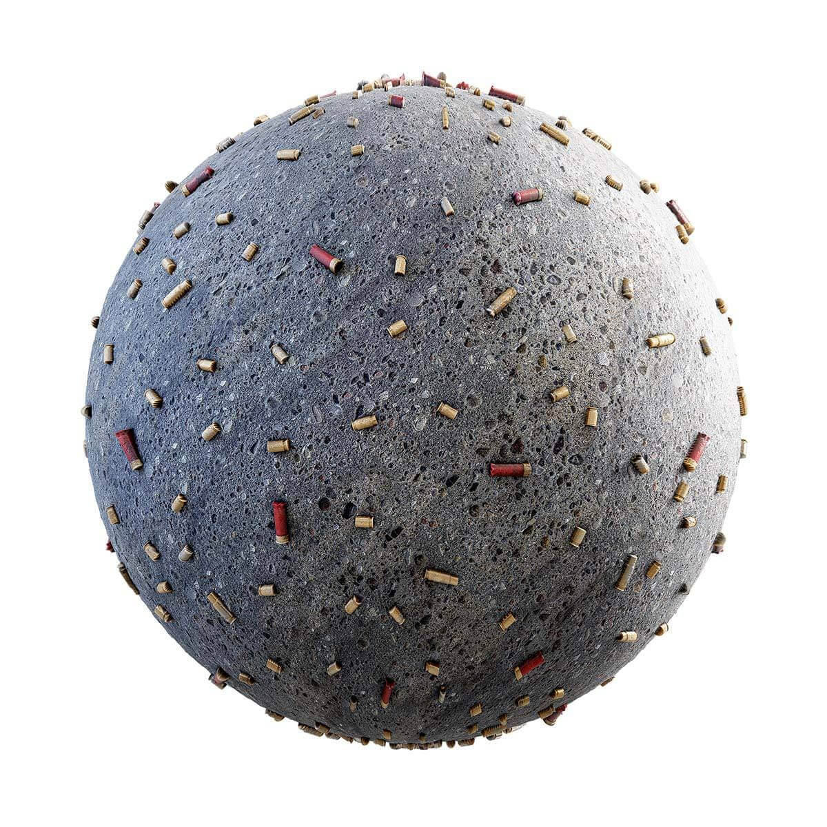 Bullets on Asphalt Road - 3D Texture by stop and shop