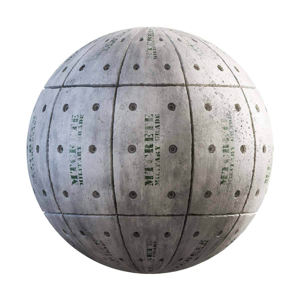 Bunker Wall 02 - 3D Texture by stop and shop