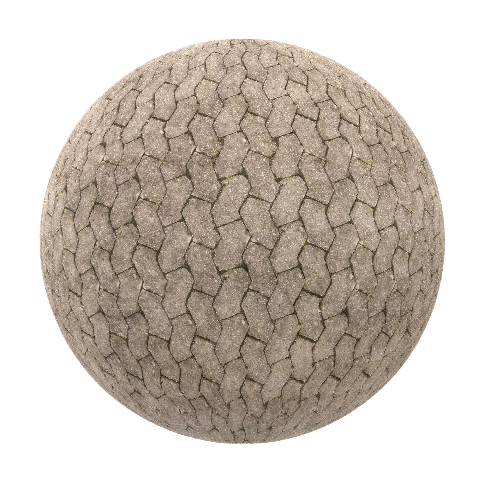 Concrete Pavement 19 - 3D Texture by stop and shop