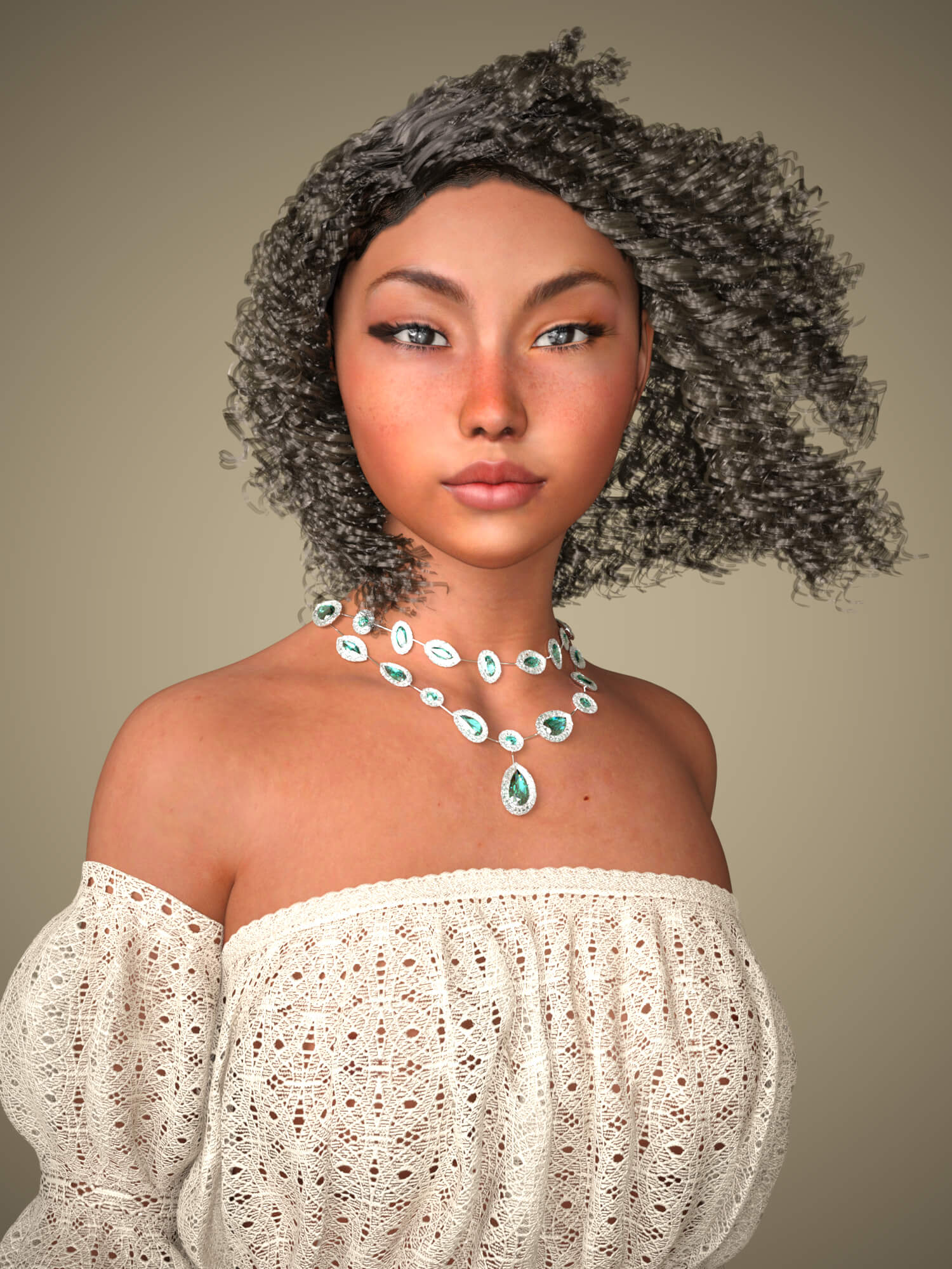 Afro Hair for Genesis 8 Female - Daz Content by storage-plan