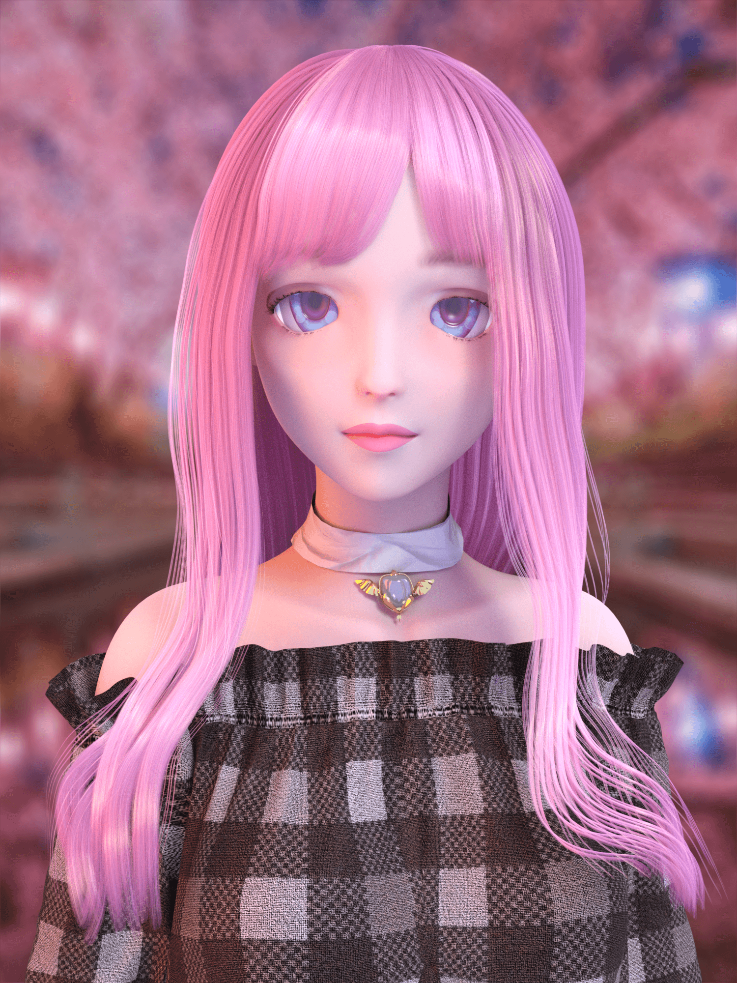 Enchanted hair For G8F 3D Render | RenderHub Gallery