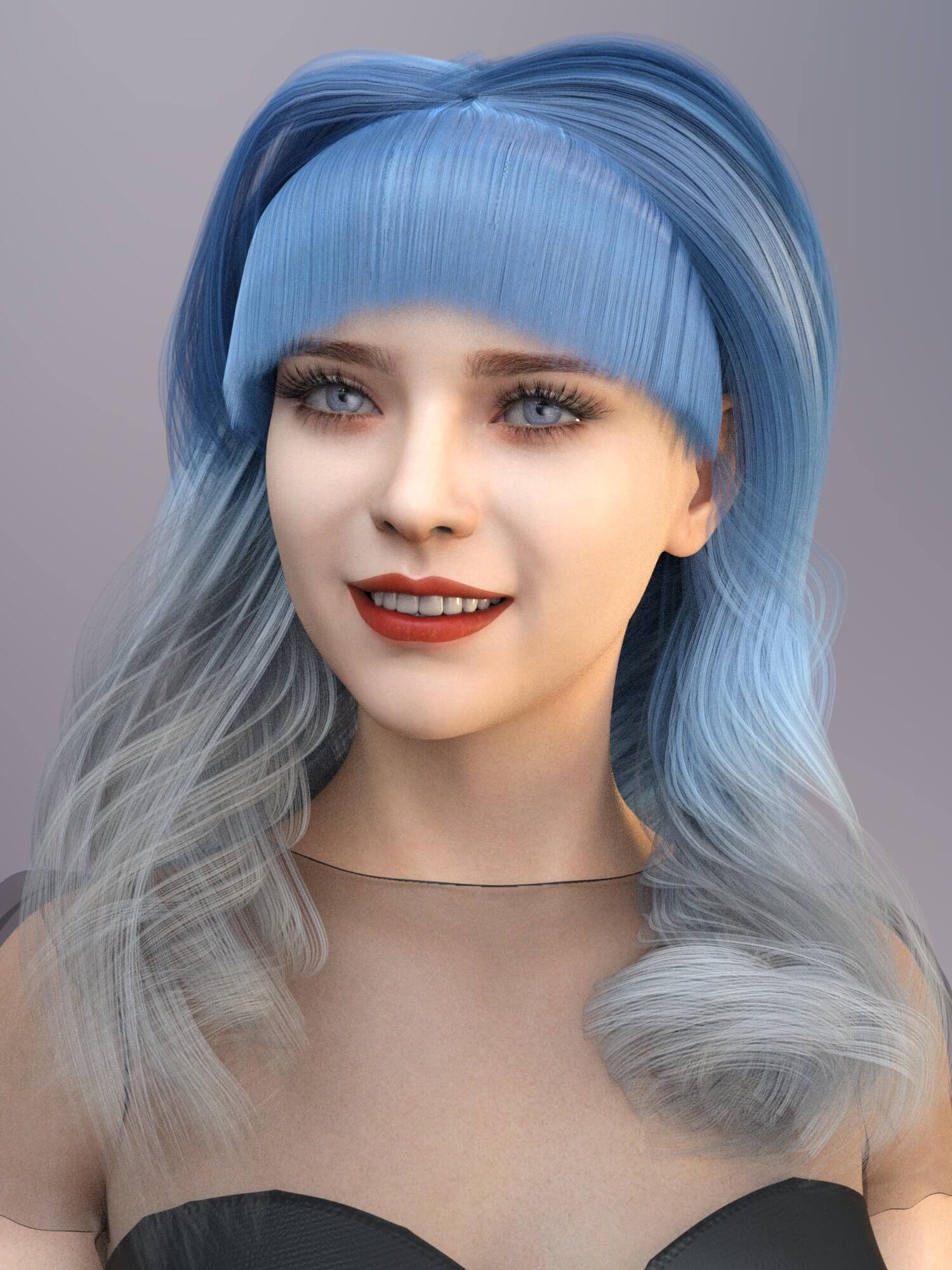 Lisa Hair For Genesis 8 Female - Daz Content by storage-plan