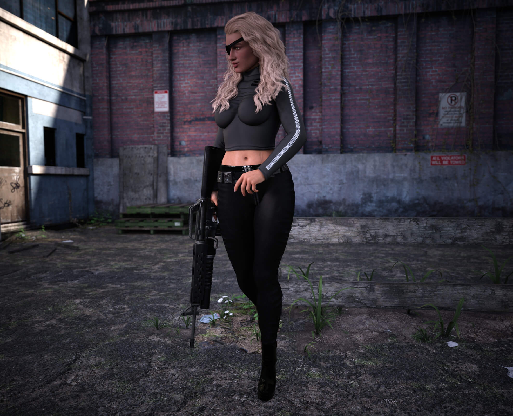 Elle Driver 3D Render, Digital Art by Storm84hunter