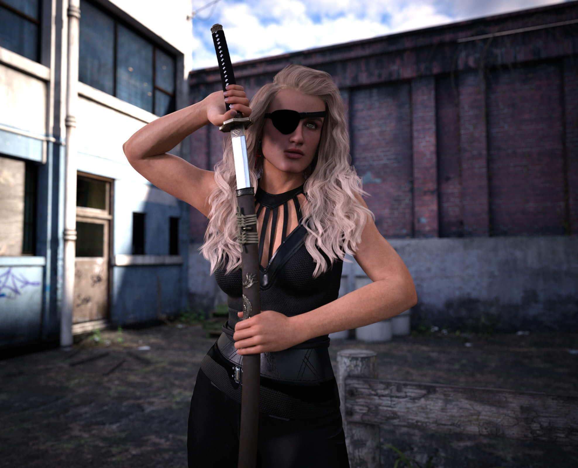 Elle Driver 3D Render, Digital Art by Storm84hunter