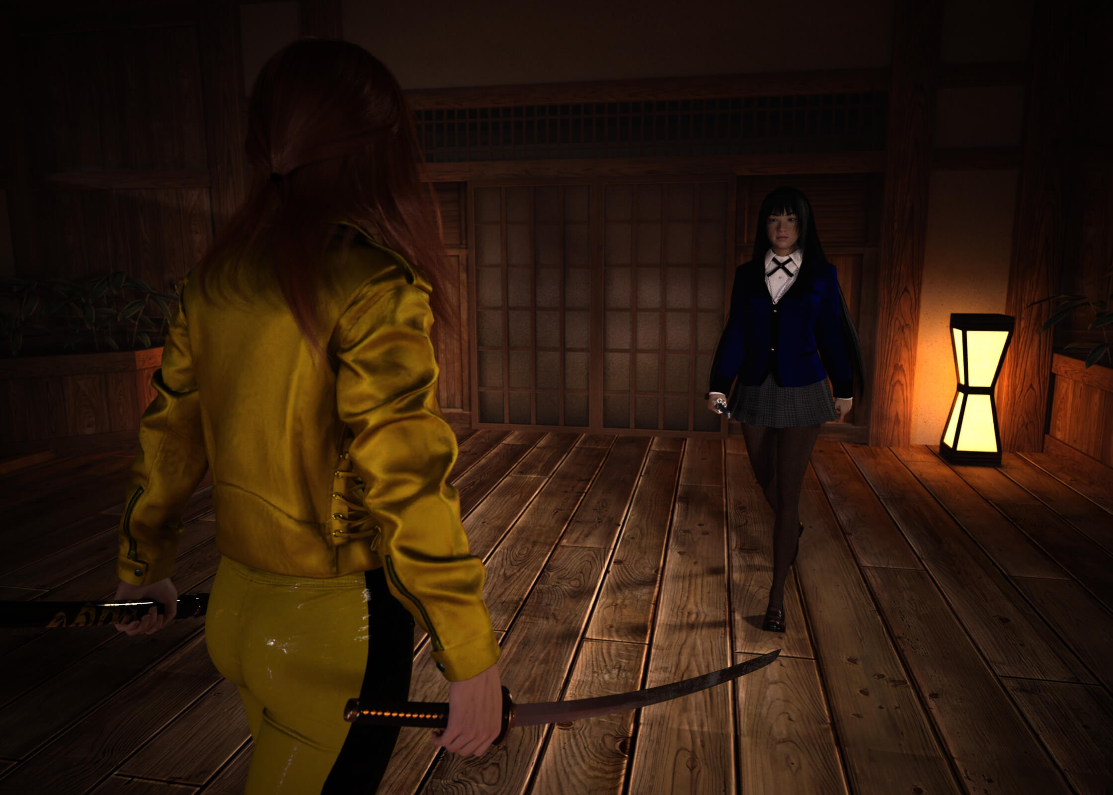 Gogo Yubari 3D Render | RenderHub Gallery