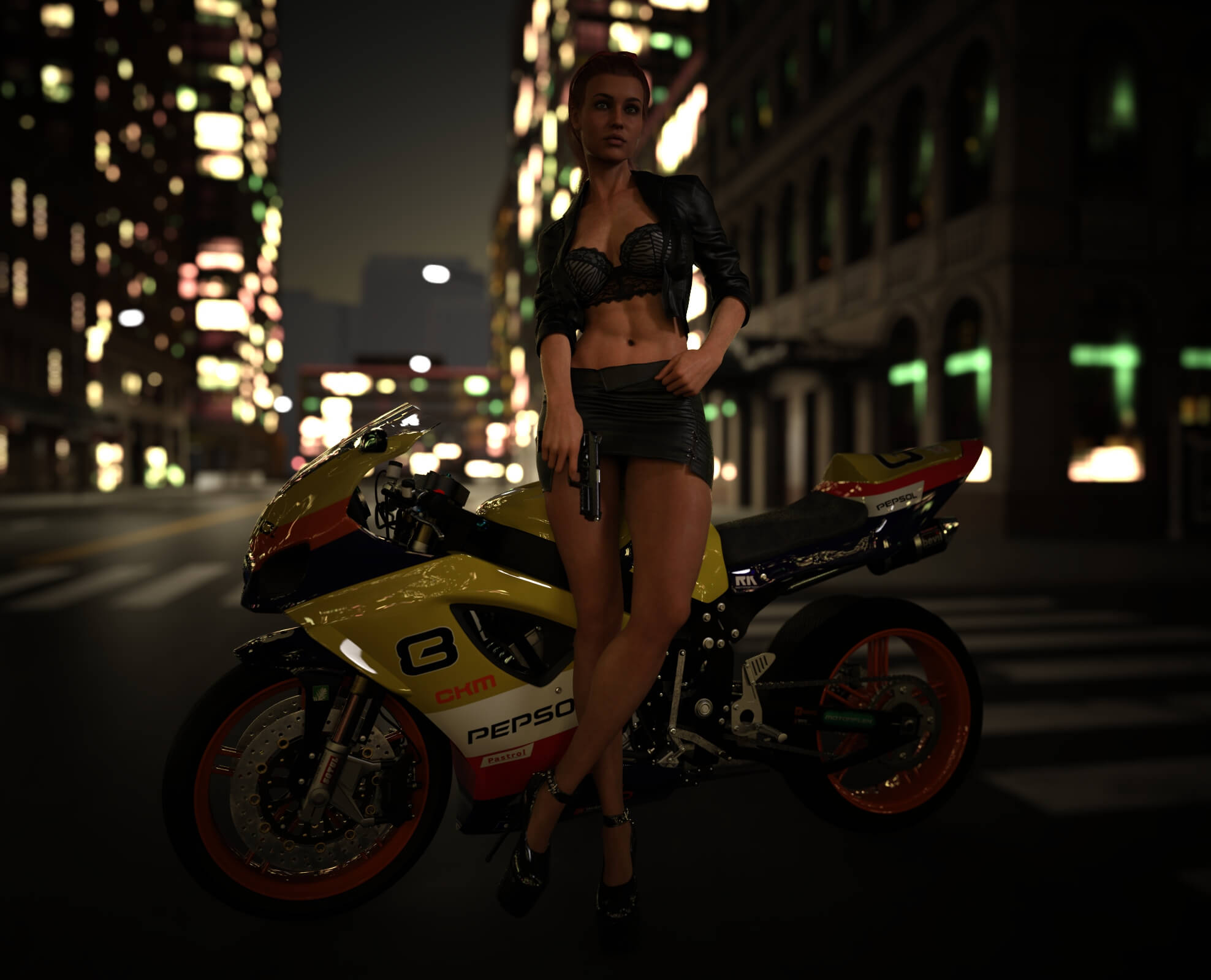 Grace 3D Render | RenderHub Gallery