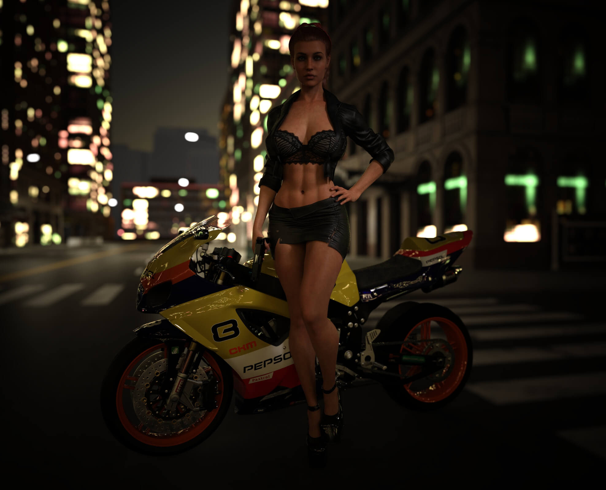 Grace 3D Render | RenderHub Gallery