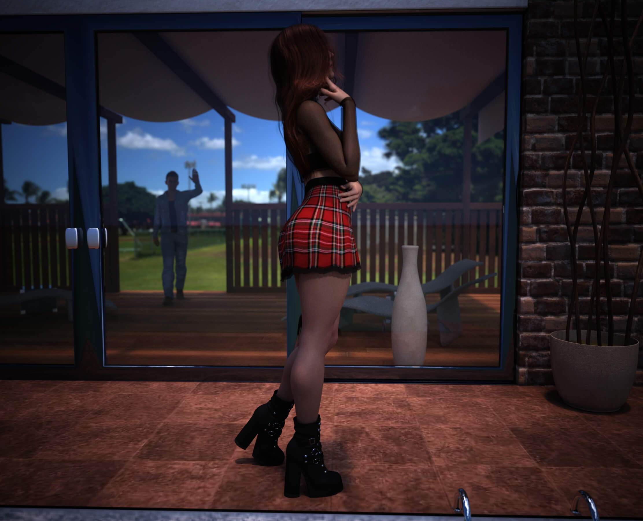 Jennifer 3D Render, Digital Art by Storm84hunter