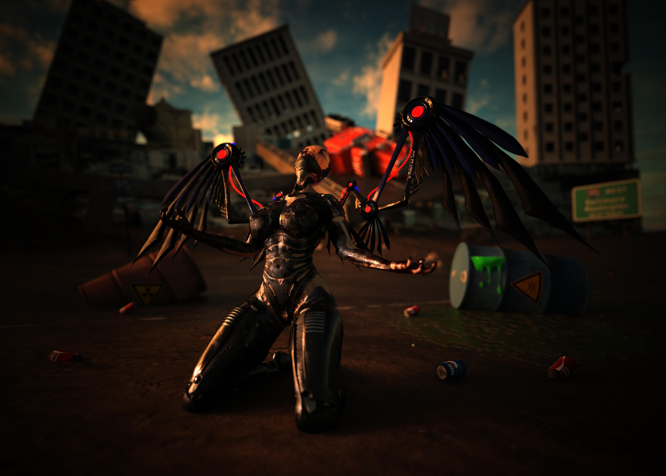 Lost Future 3D Render | RenderHub Gallery