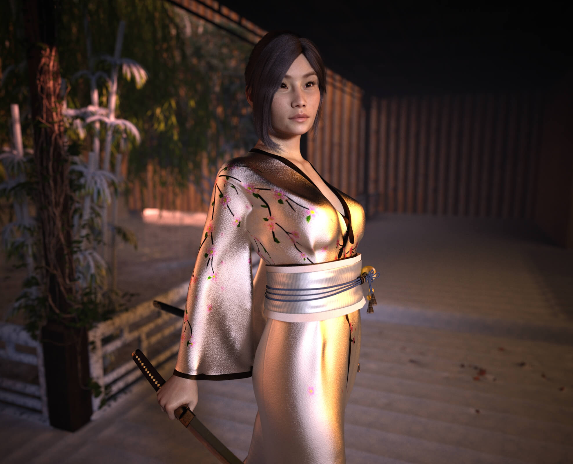 O-Ren Ishii and Co 3D Render, Digital Art by Storm84hunter
