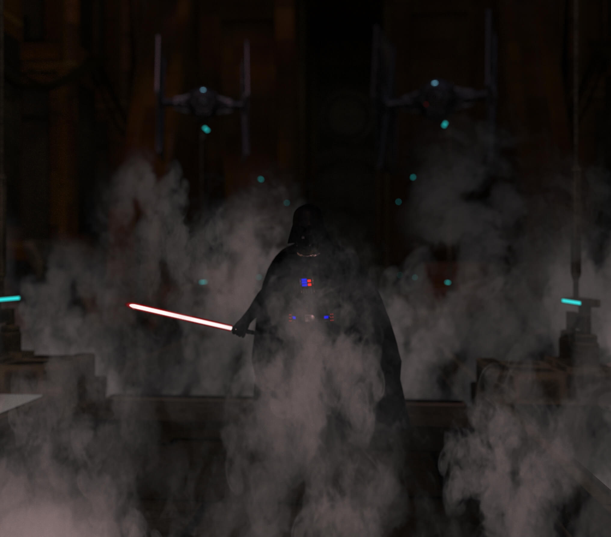 Sith Temple of the Old 3D Render, Digital Art by Storm84hunter