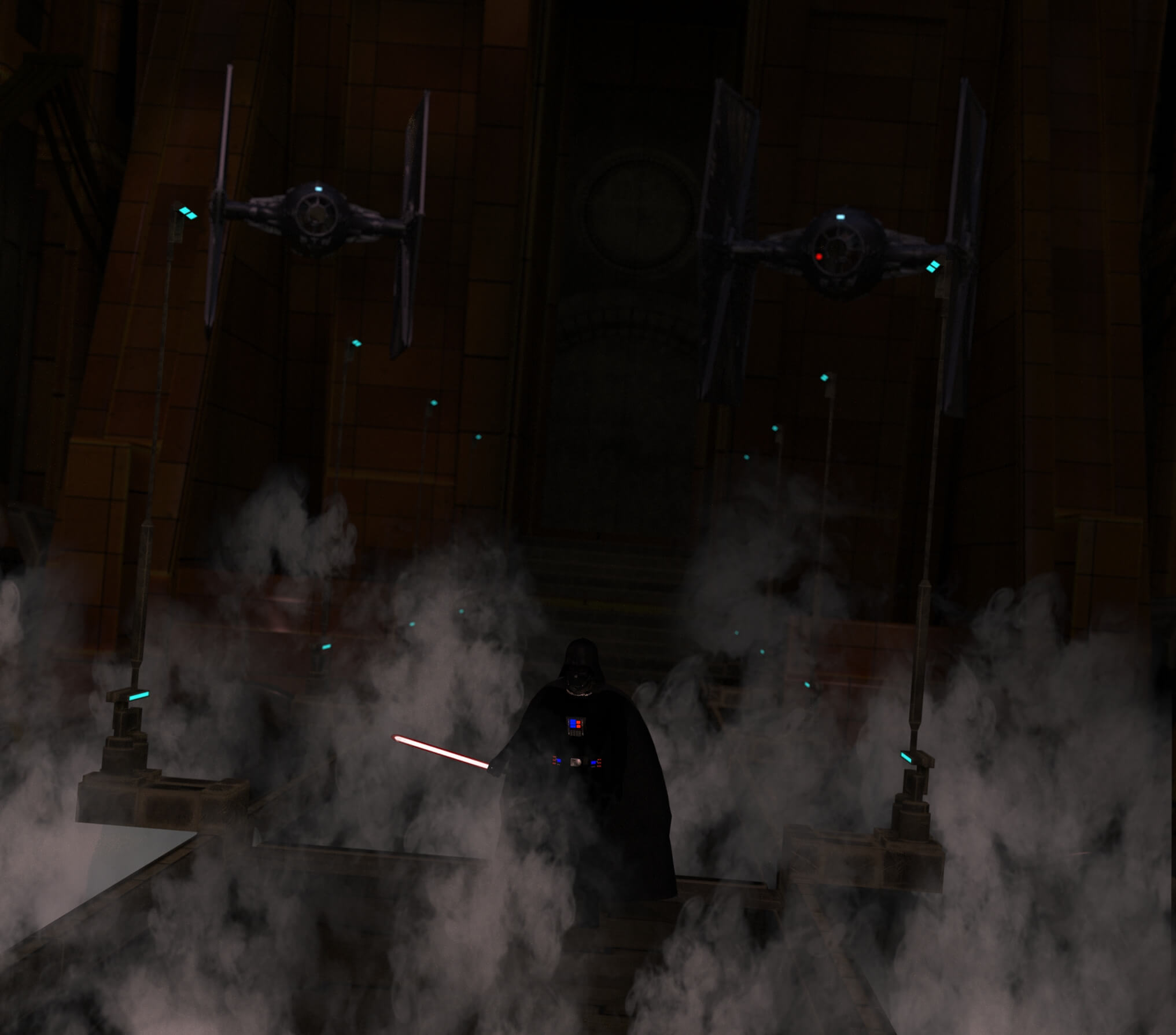 Sith Temple of the Old 3D Render | RenderHub Gallery