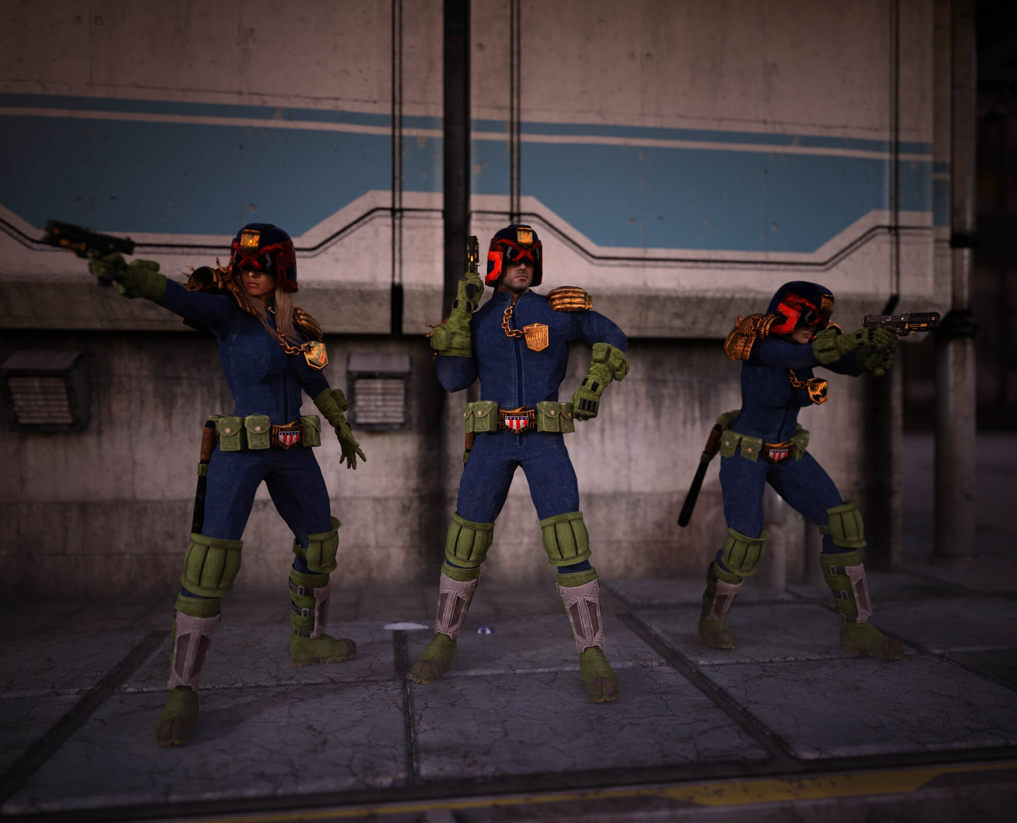 The Judges 3D Render, Digital Art by Storm84hunter