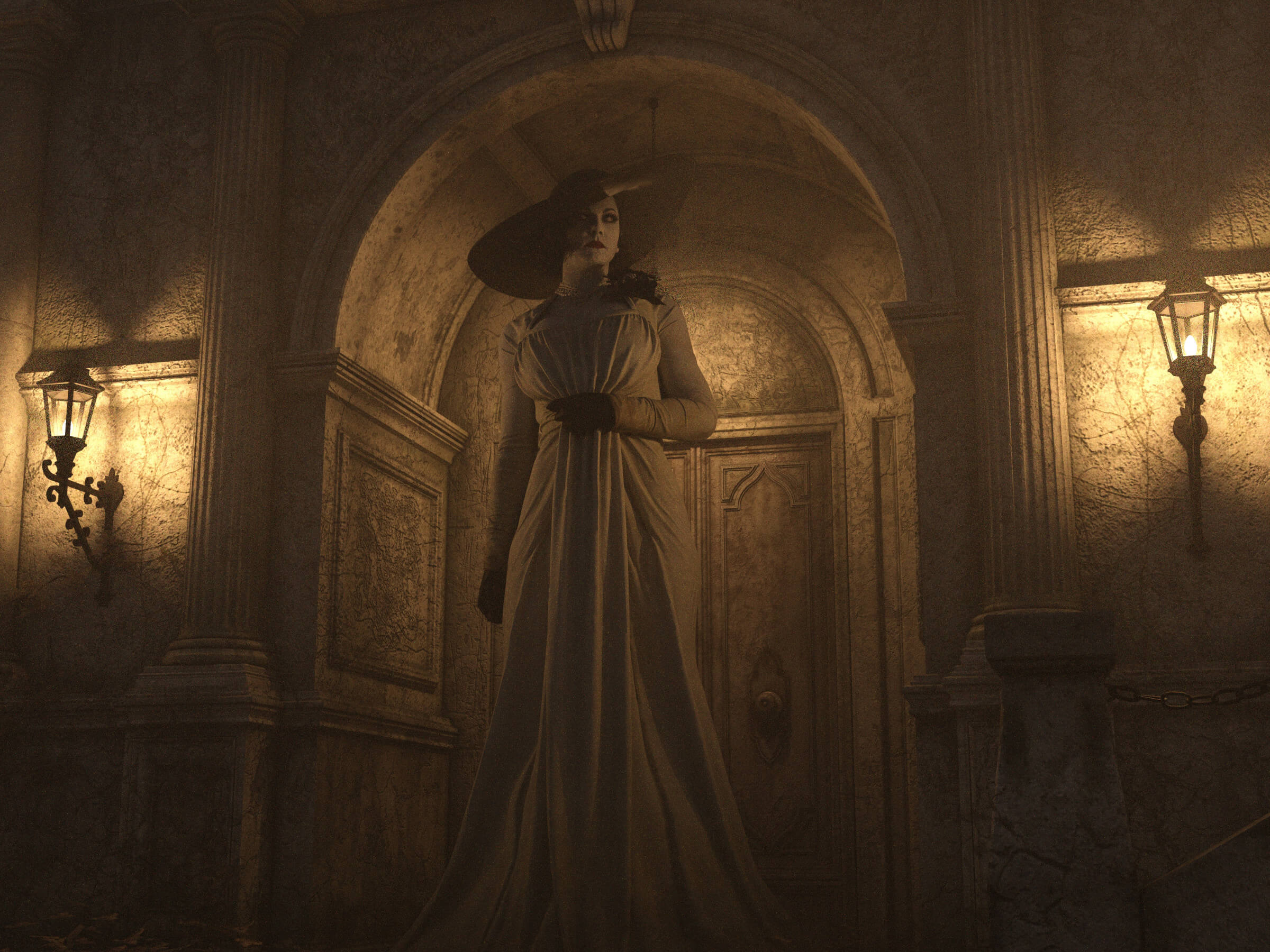 Lady Demitrescu 3D Render, Digital Art by struck3xbylightning