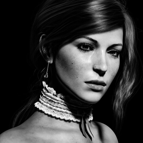 Lara Croft 3D Render | RenderHub Gallery