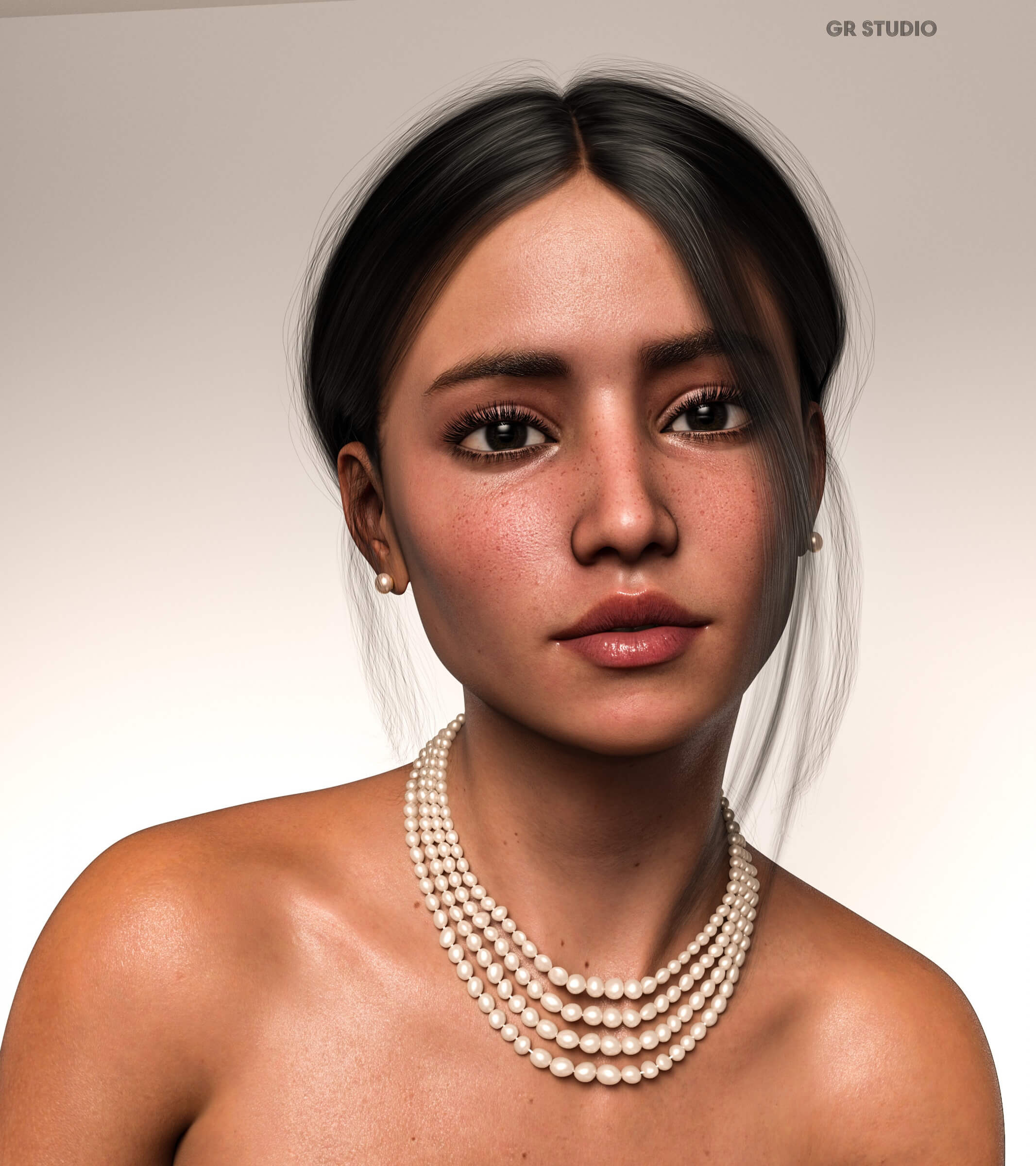 Naomi 3D Render, Digital Art by Studio38