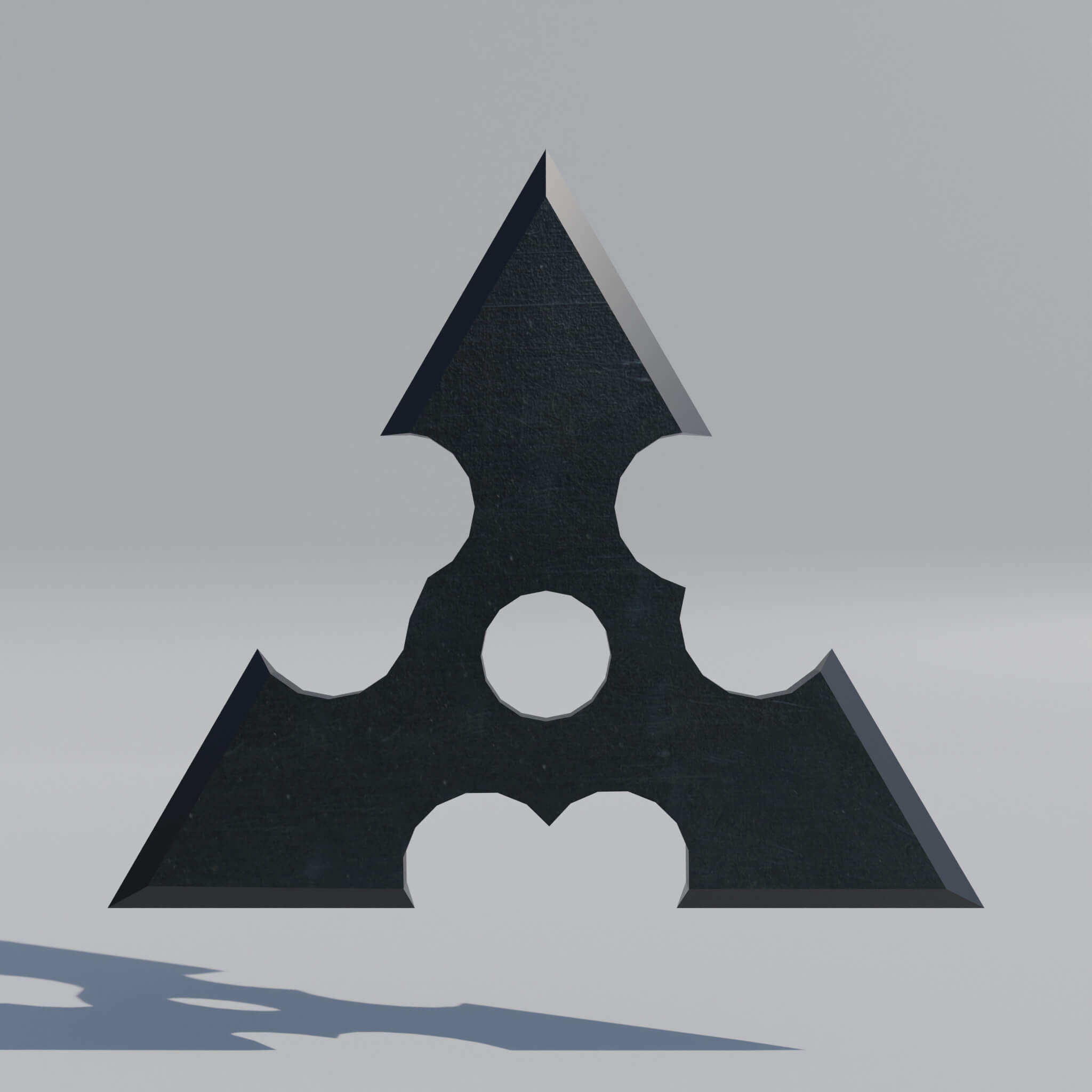 Ninja Star 01 - 3D Model by Stunner Art