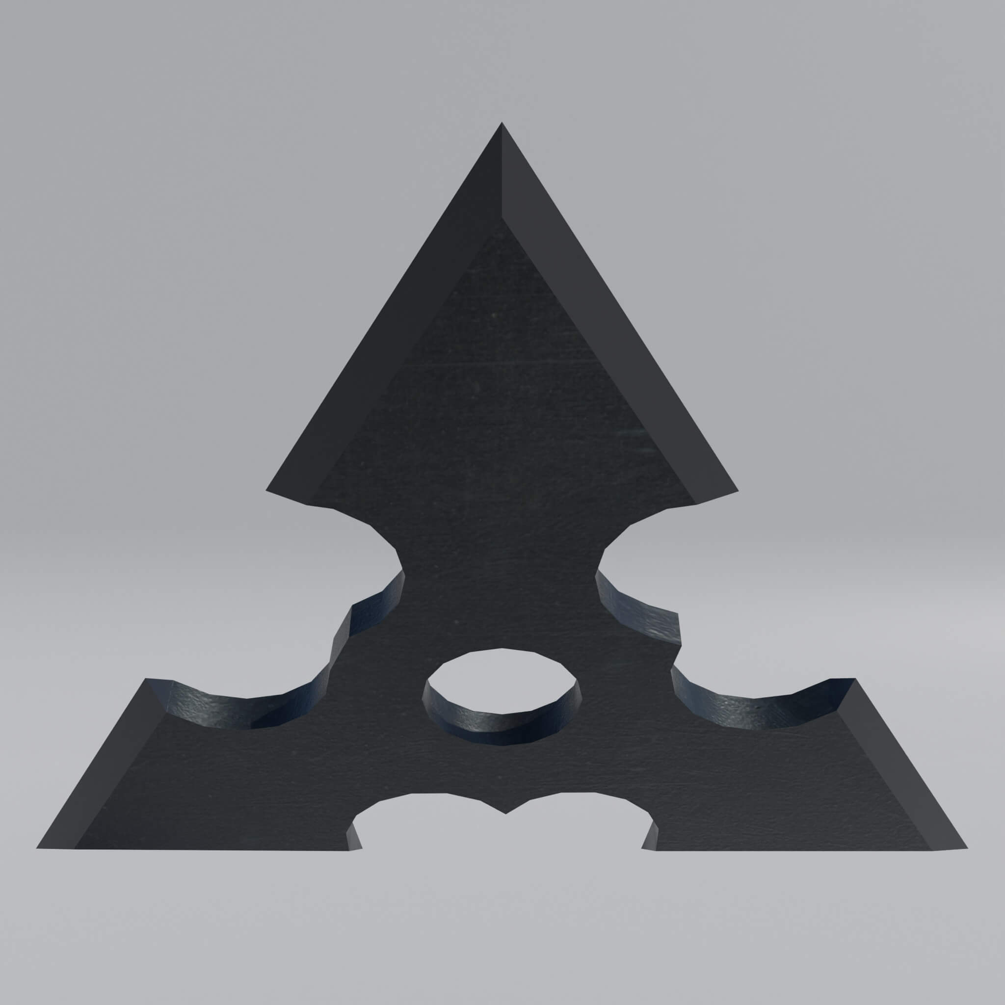 Ninja Star 01 - 3D Model by Stunner Art