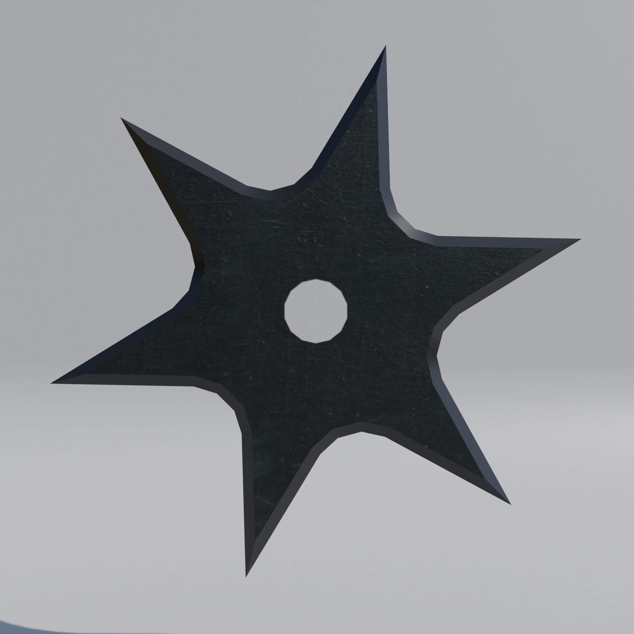 Ninja Star 02 - 3D Model by Stunner Art