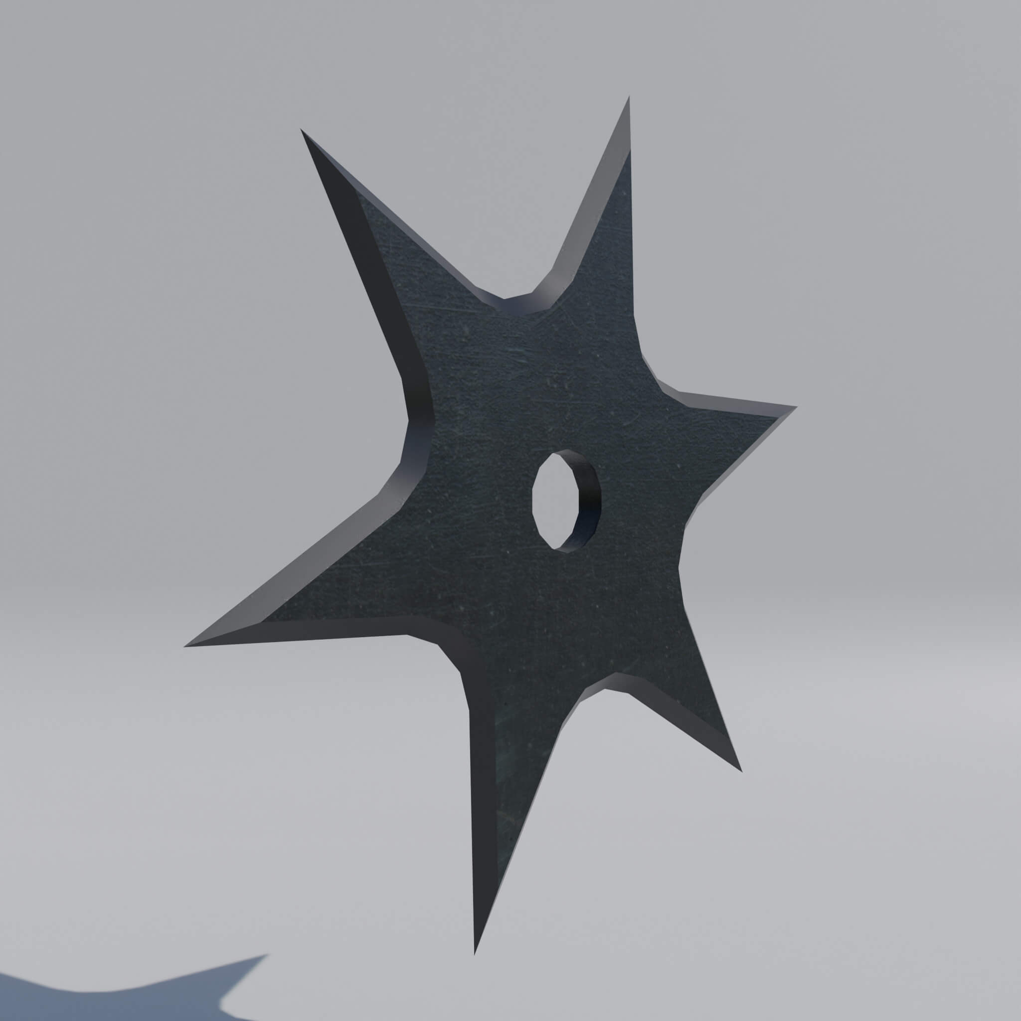 Ninja Star 02 - 3D Model by Stunner Art