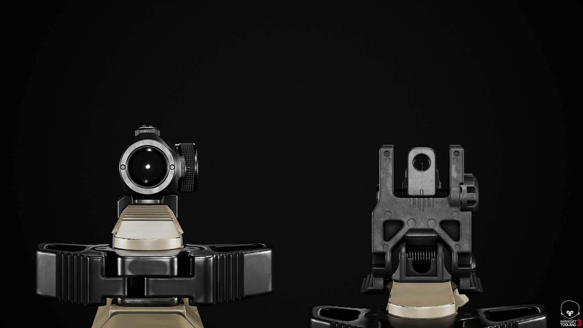 AAC Honey Badger - 3D Model by Sujhazi