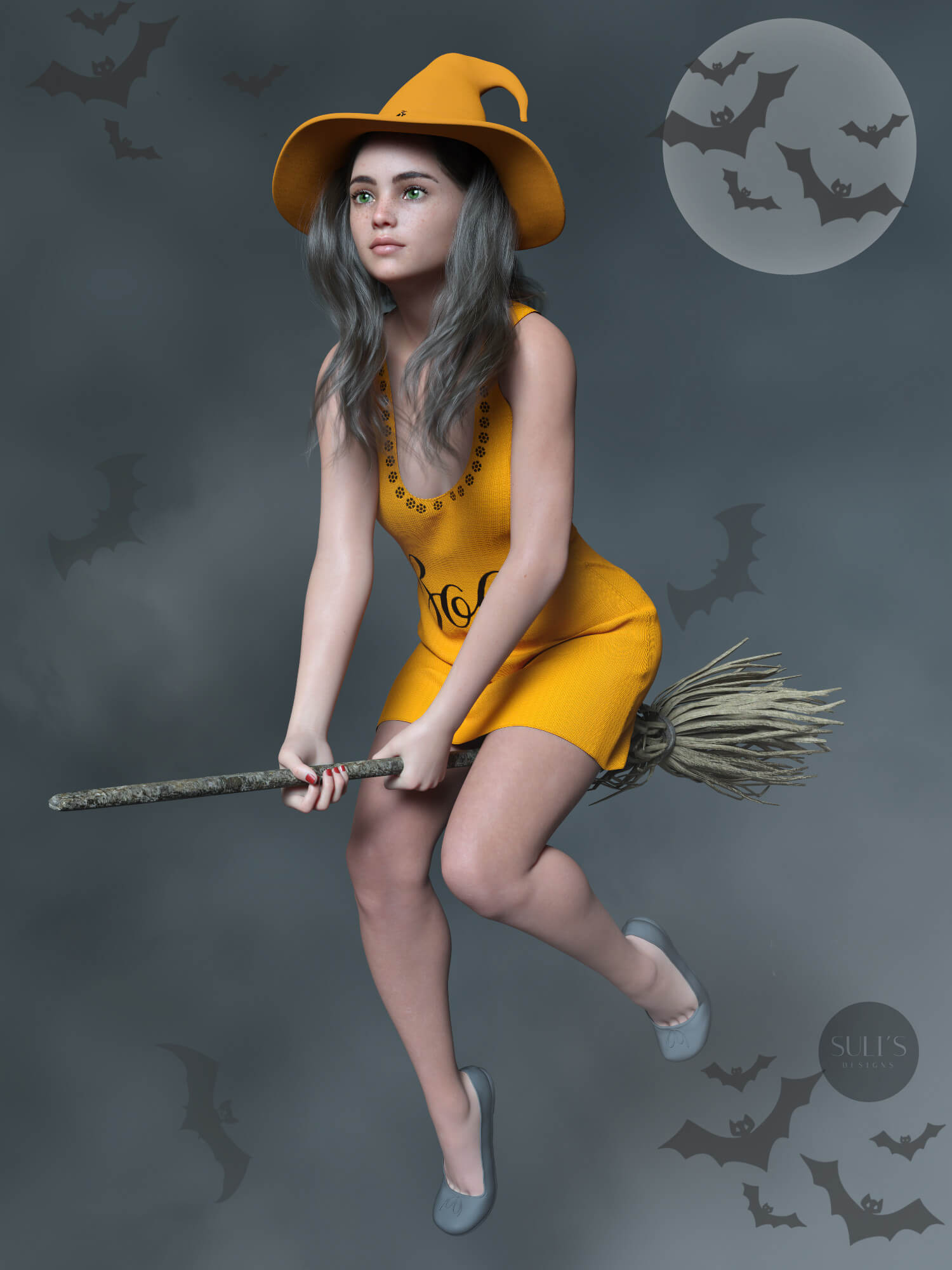 Halloween!! BOO!! 3D Render | RenderHub Gallery