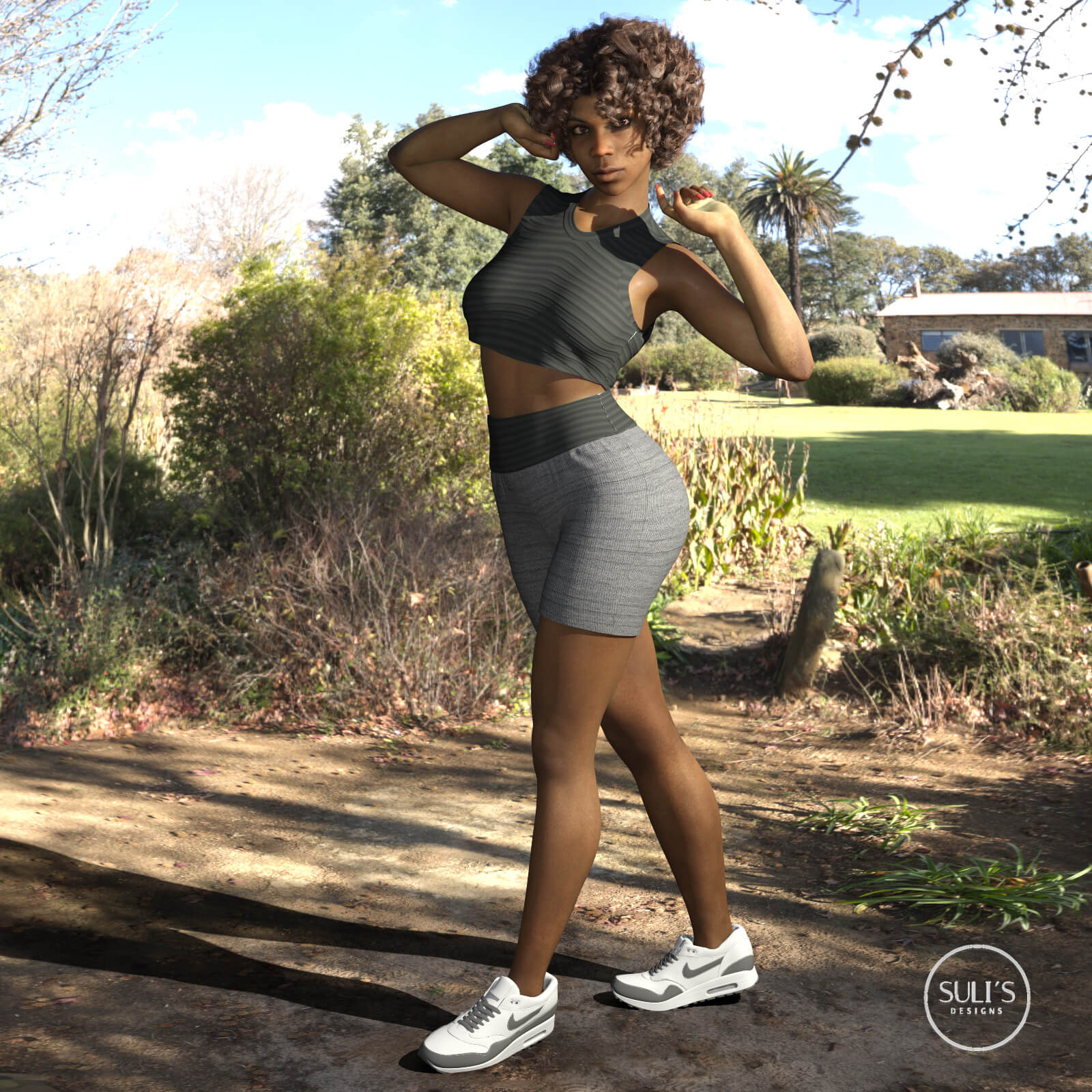 Nelly G8G8.1 3D Render, Digital Art by Suli s Designs