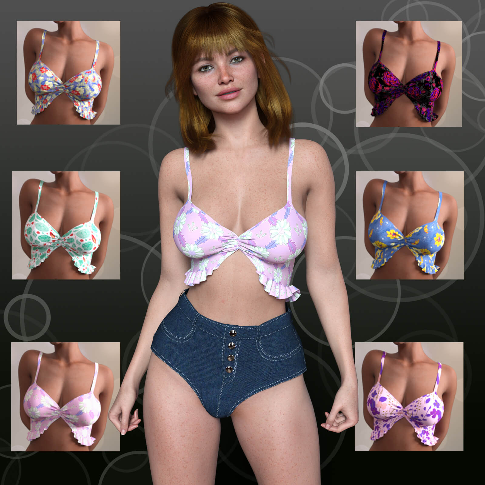 SD Fashion Sexy Outfit G9 - Daz Content by Suli s Designs