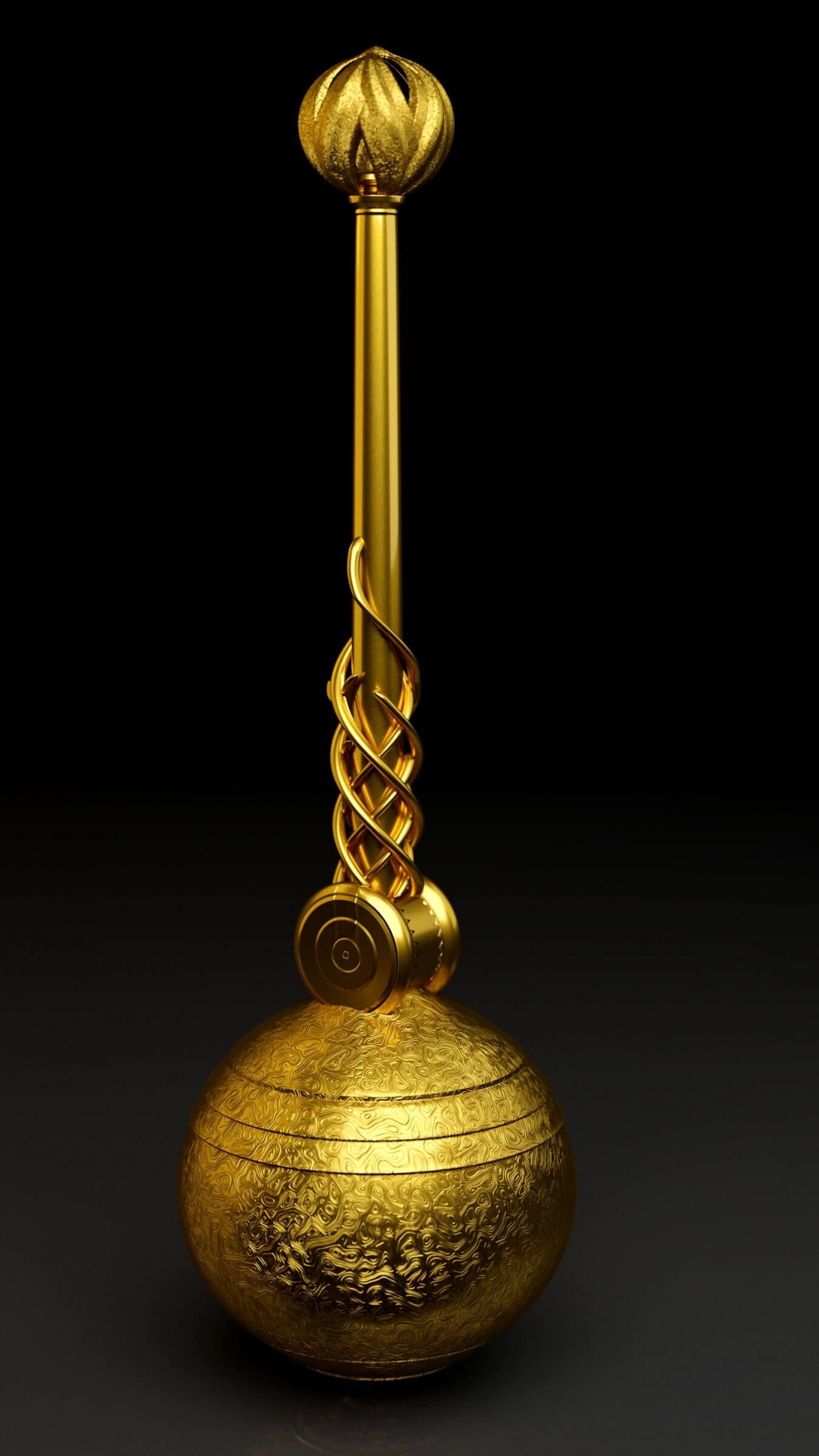 Lord Hanuman Mace - 3D Model by sumitkucheria