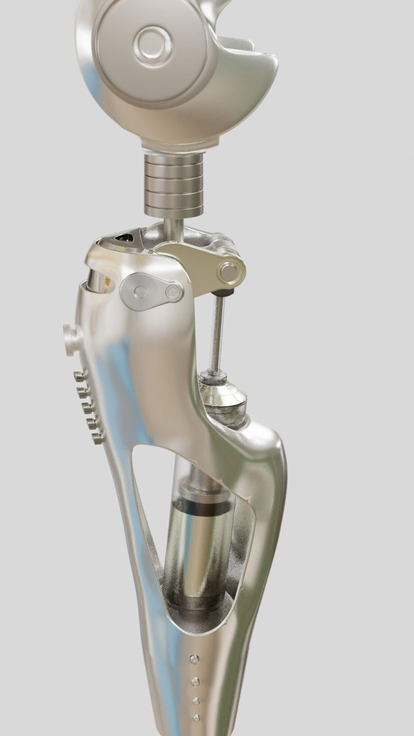 SciFi Prosthetic Leg - 3D Model by sumitkucheria