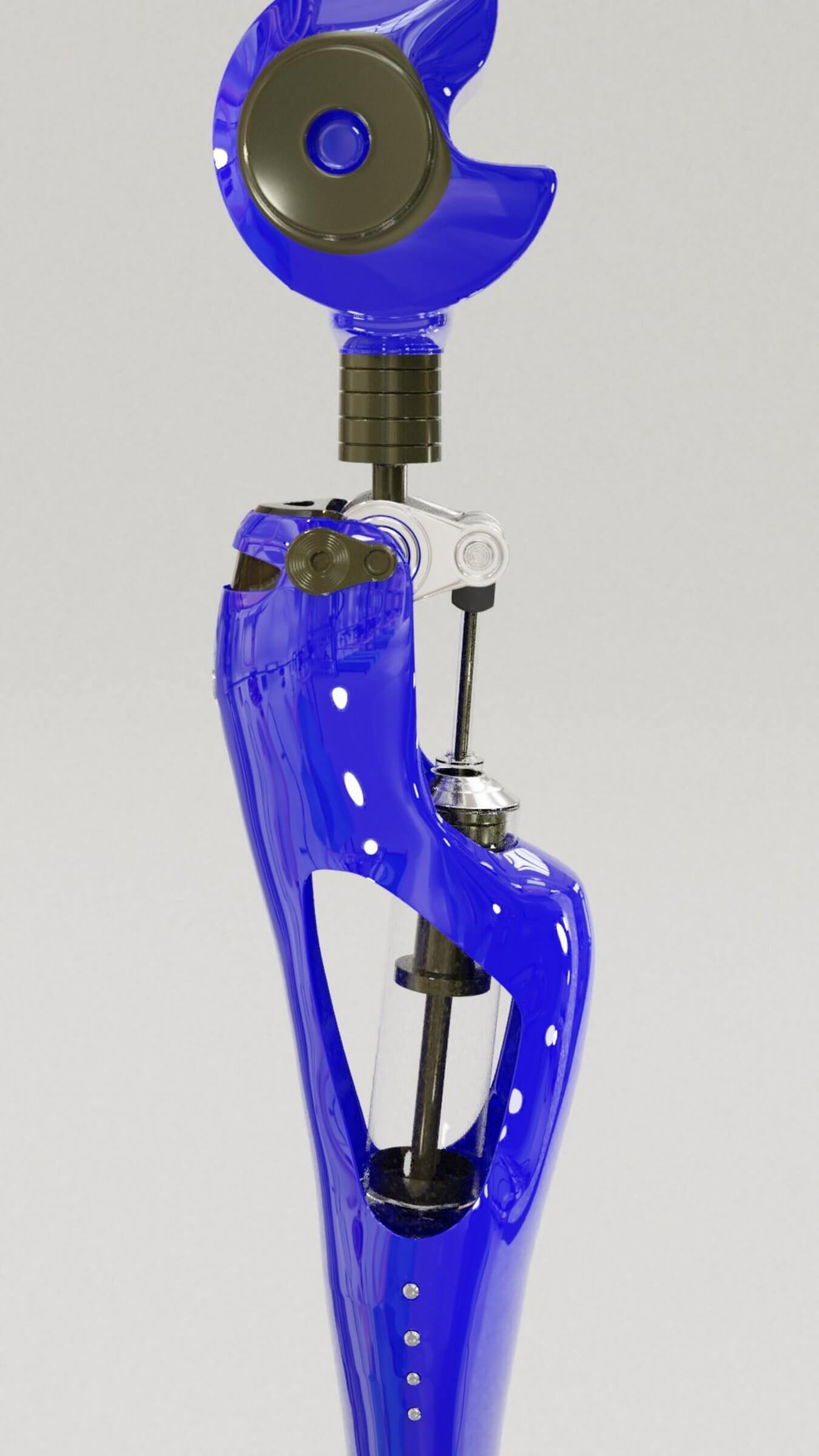 SciFi Prosthetic Leg - 3D Model by sumitkucheria