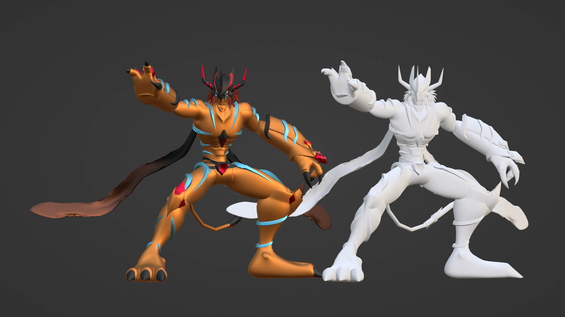 Agumon Bond of Bravery - Digimon Last Evolution 3D Model by Summerforce