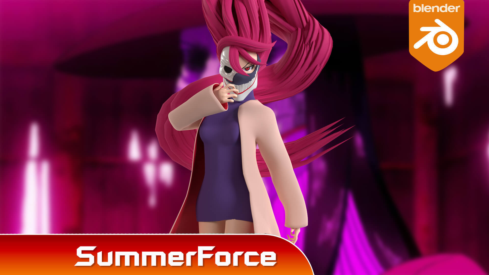 Aira Acrobatic Silky Form - Dandadan 3D Model by Summerforce