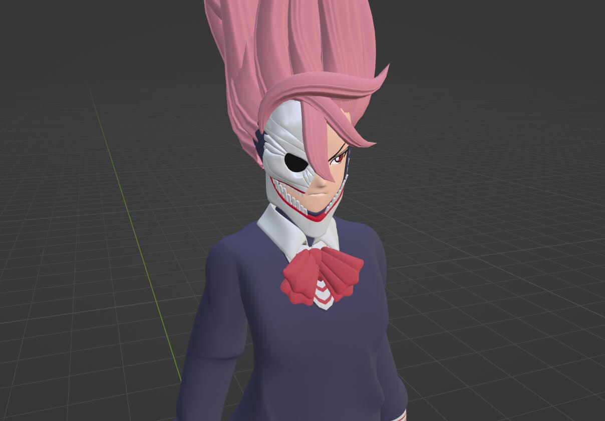 Aira Acrobatic Silky Powers - Dandadan 3D Model by Summerforce