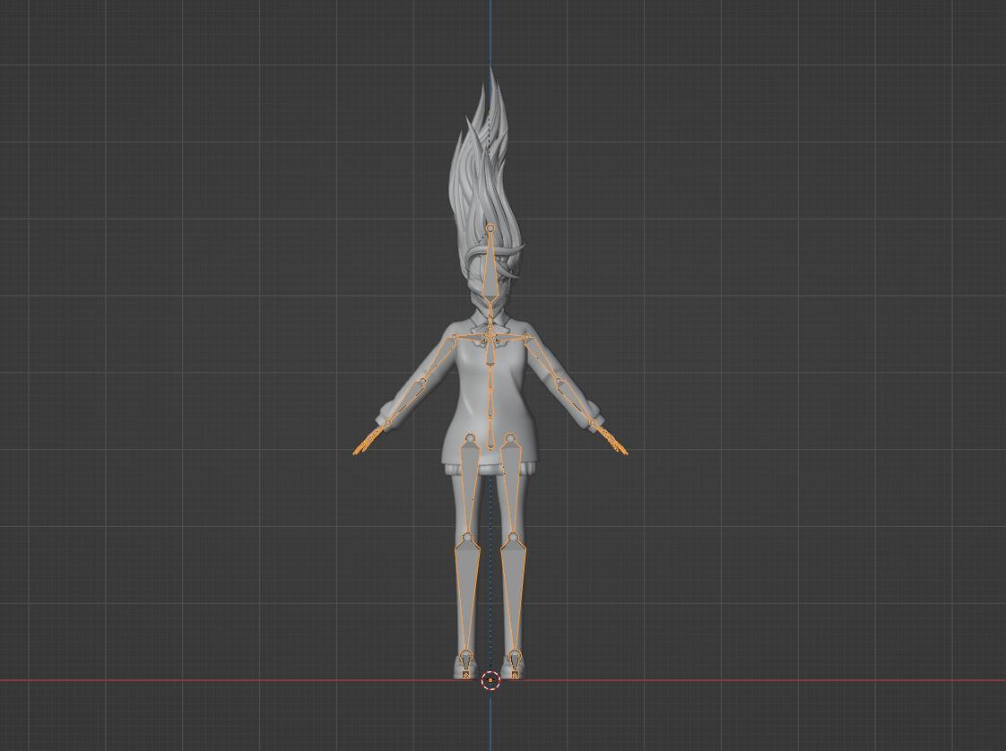 Aira Acrobatic Silky Powers - Dandadan 3D Model by Summerforce