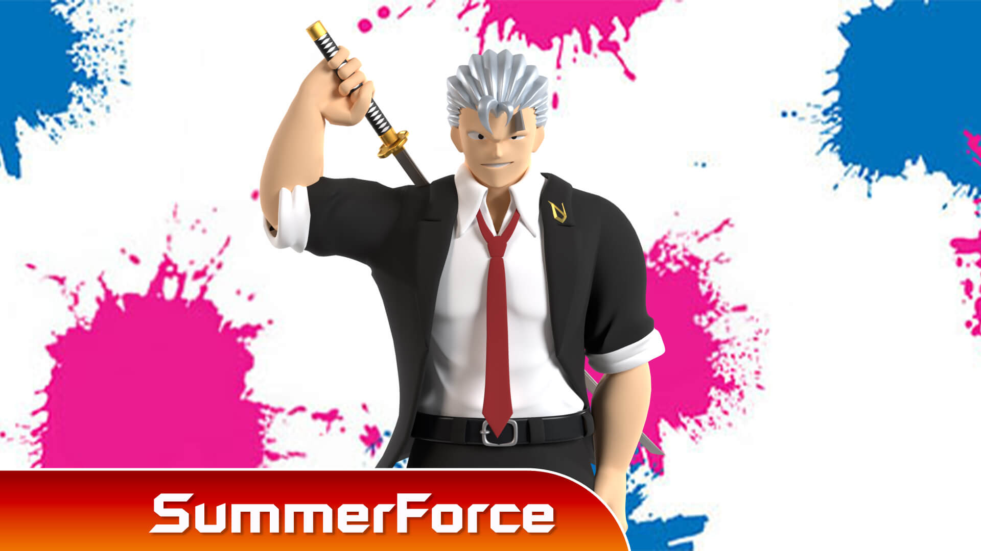 Andy - Undead Unluck 3D Model by Summerforce