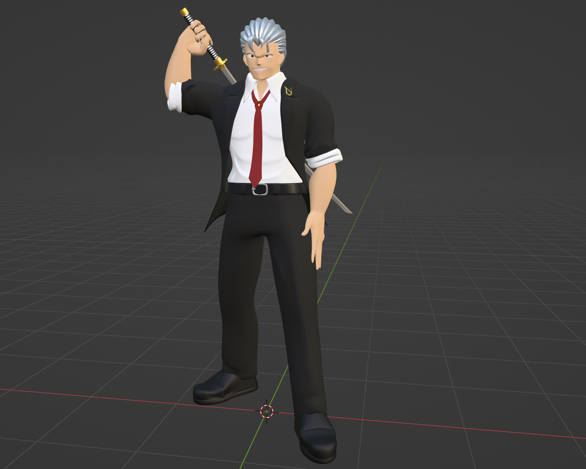 Andy - Undead Unluck 3D Model by Summerforce