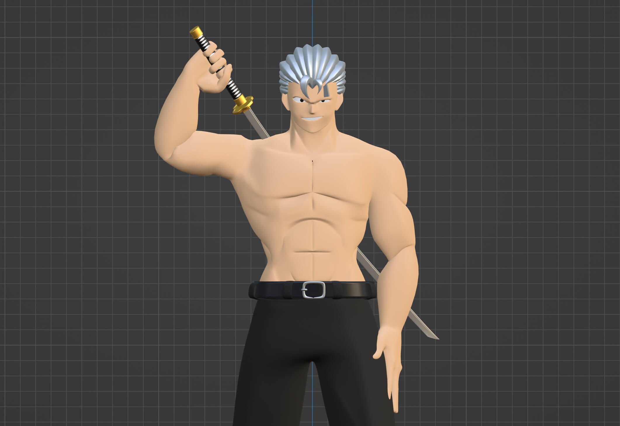 Andy - Undead Unluck 3D Model by Summerforce