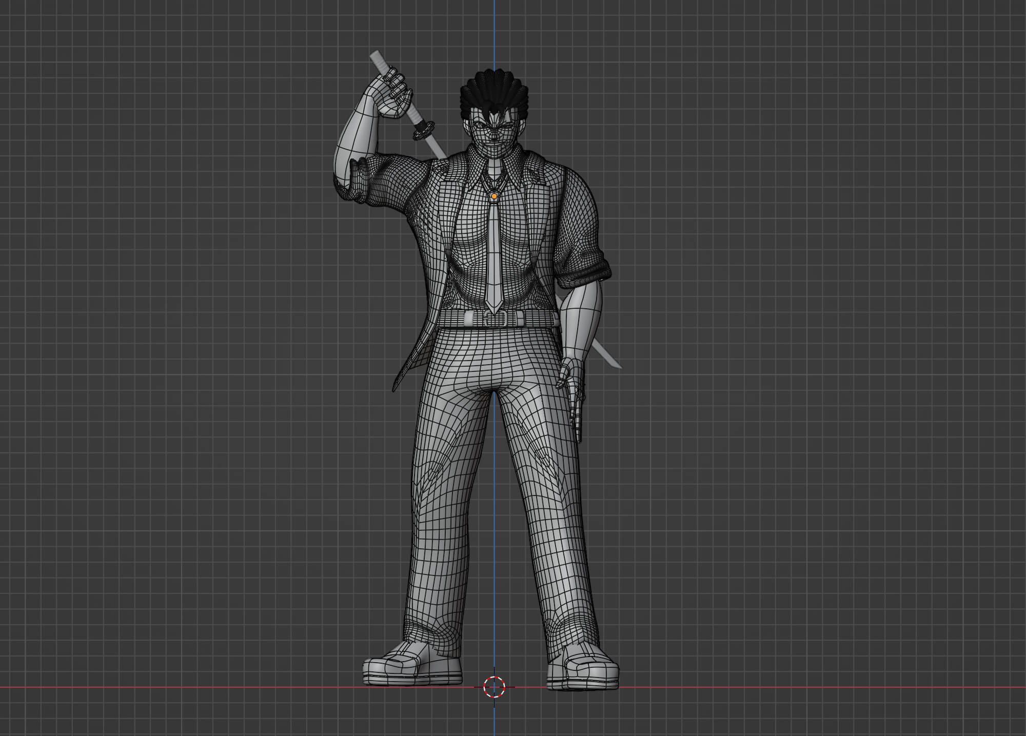 Andy - Undead Unluck 3D Model by Summerforce