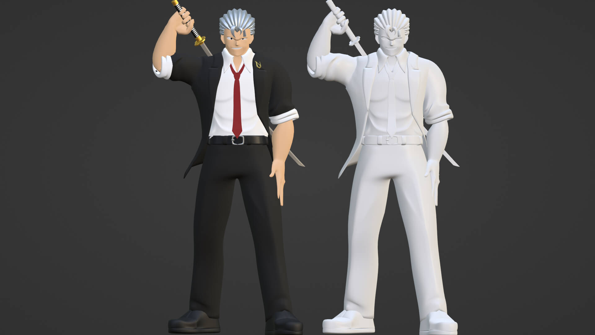 Andy - Undead Unluck 3D Model by Summerforce